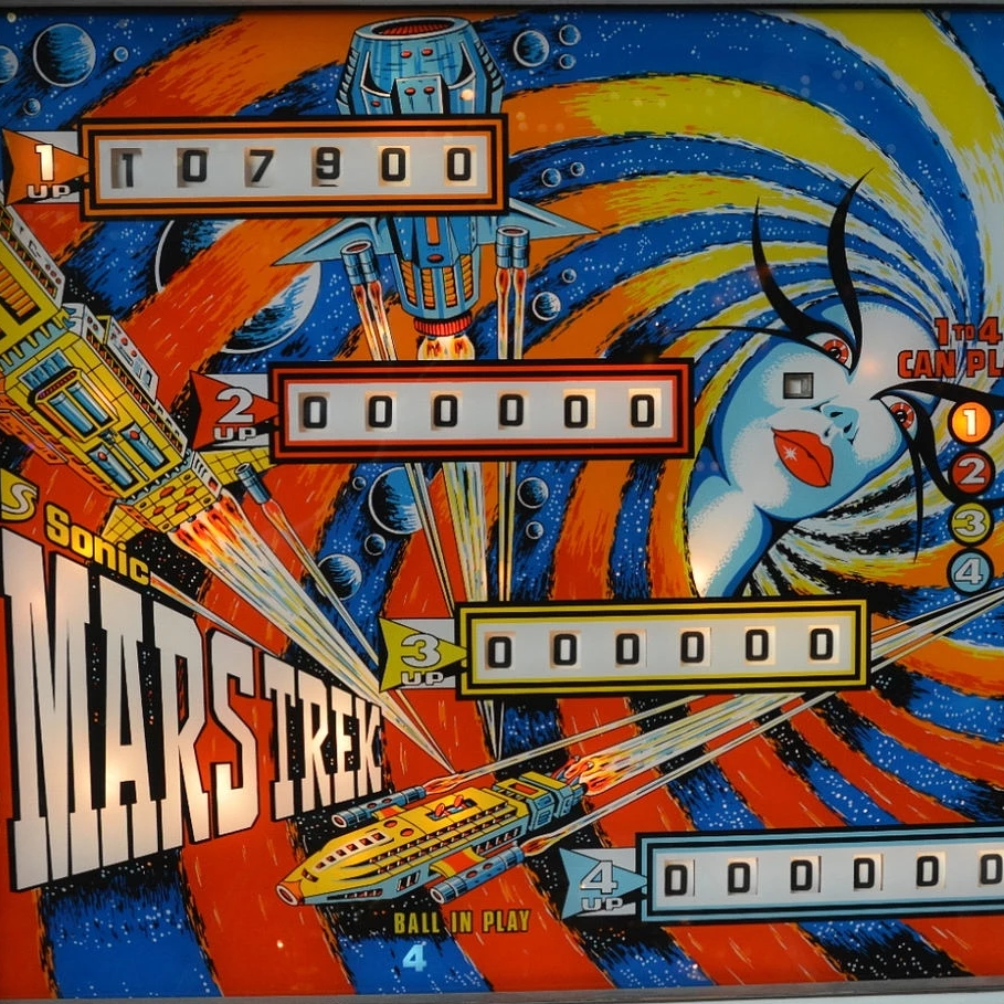 Mars Trek Rubber Kit – Comet Pinball, Inc.
