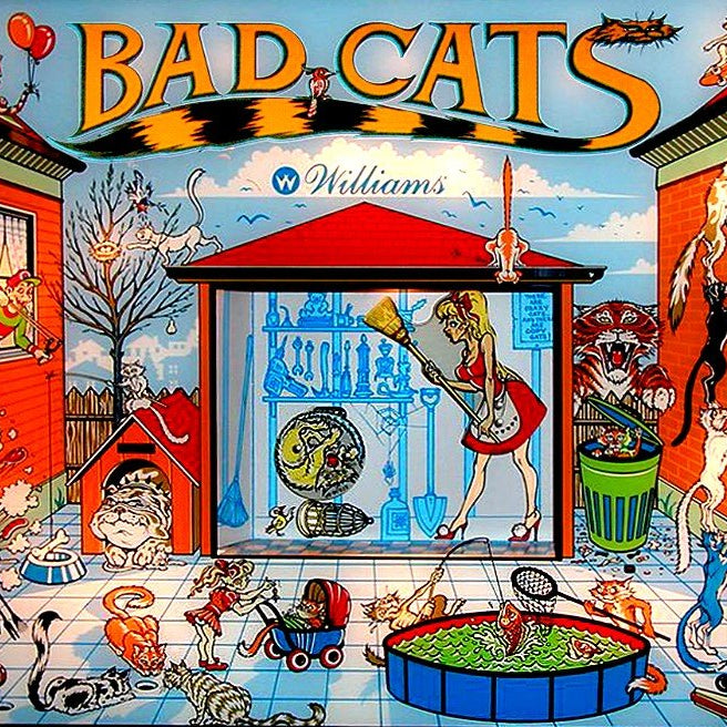 Bad Cats LED Kit – Comet Pinball, Inc.
