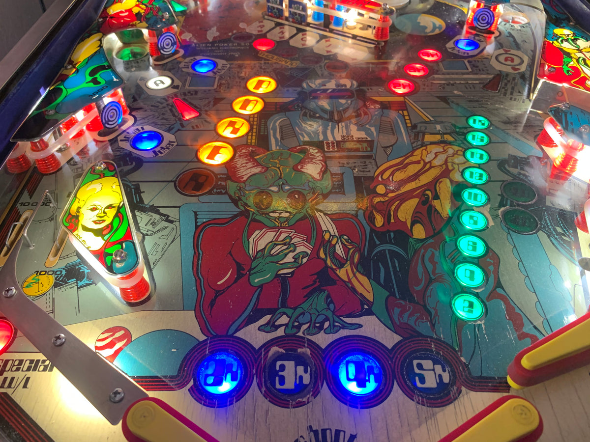 Alien Poker LED Kit – Comet Pinball, Inc.