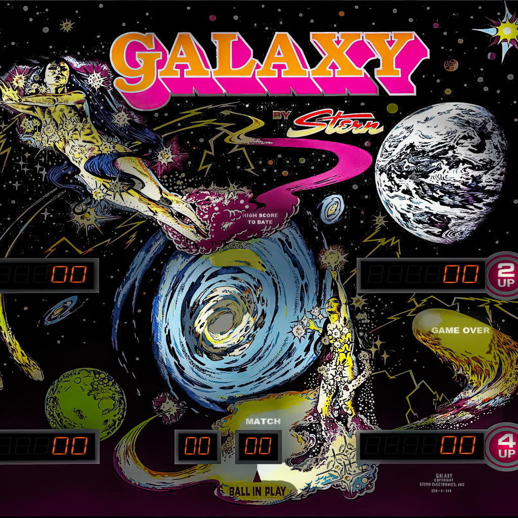 Galaxy LED Kit – Comet Pinball, Inc.