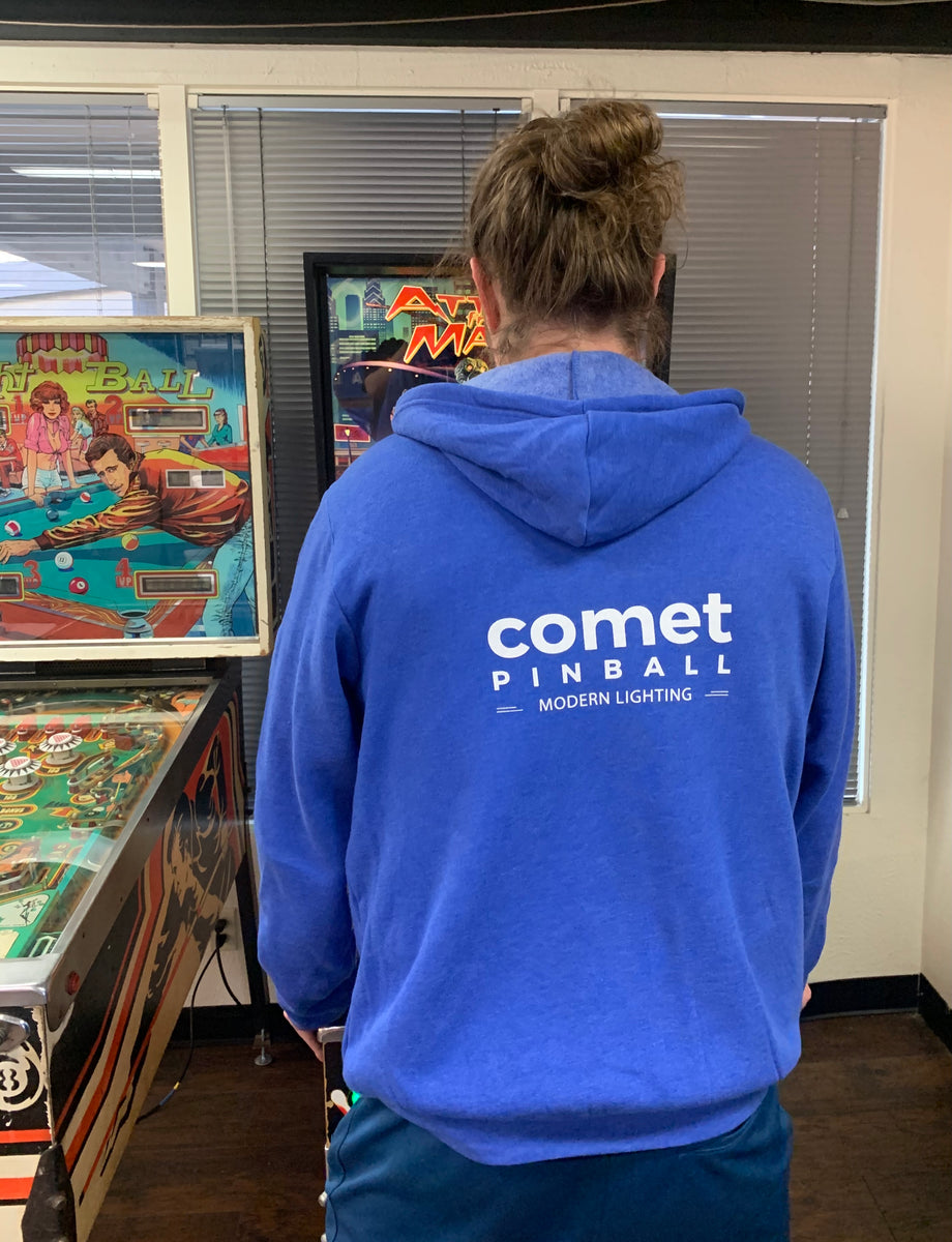 Comet Pinball Zip Hoodie – Comet Pinball, Inc.