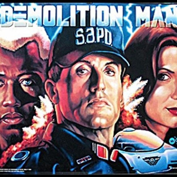 Demolition Man LED Kit – Comet Pinball, Inc.