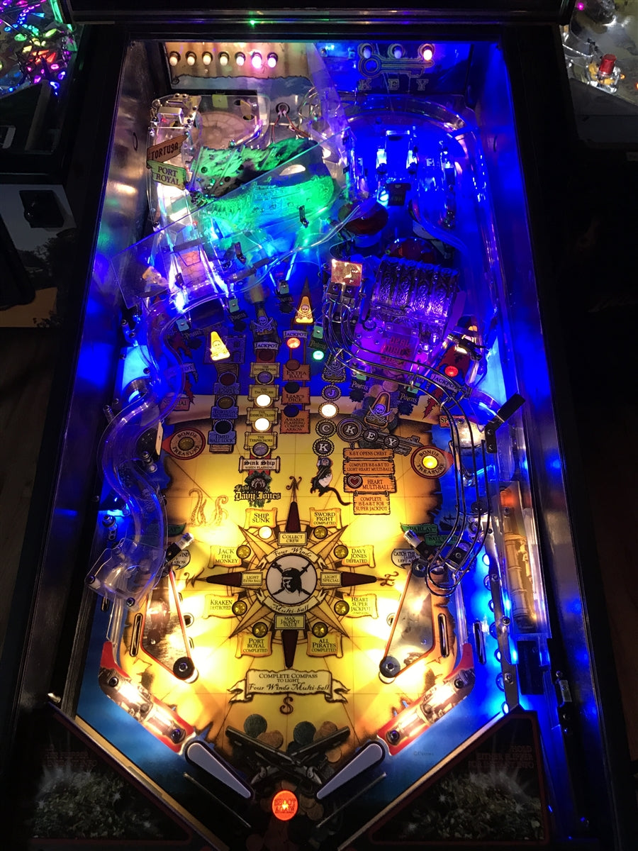 Pirates of the Caribbean LED Kit – Comet Pinball, Inc.