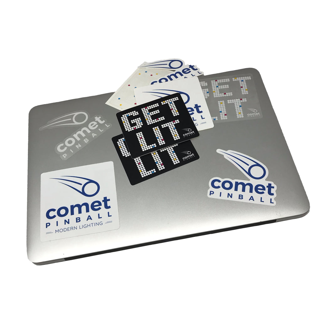 Comet Stickers – Comet Pinball, Inc.