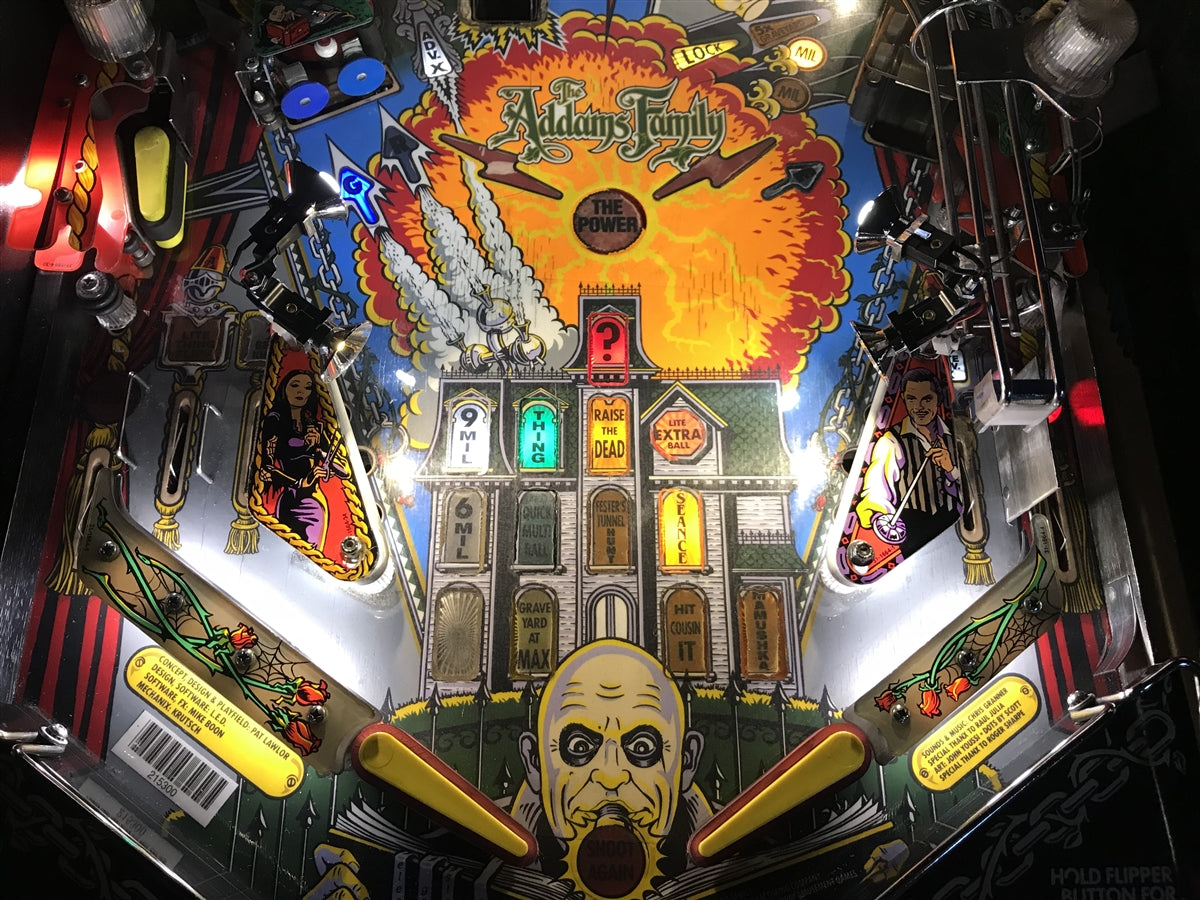 Addams Family LED Kit – Comet Pinball, Inc.