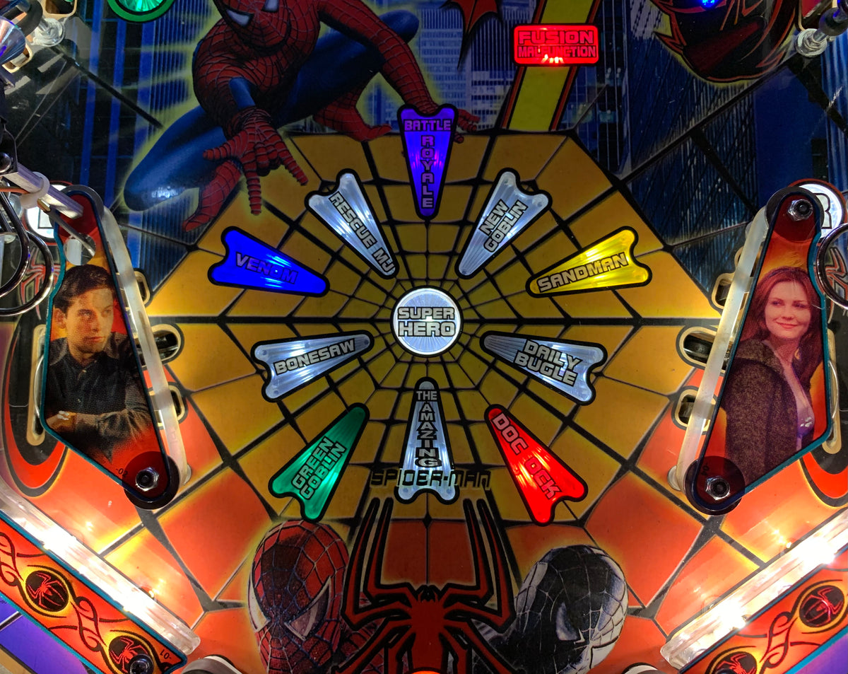 Spider-Man LED Kit – Comet Pinball, Inc.